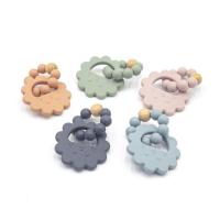 China Customized Silicone Teether OEM ODM Silicone Teething Toys for sale