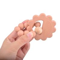 China Customized Silicone Teether OEM ODM Silicone Teething Toys for sale