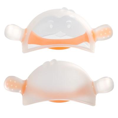 China Babies Teething Pain Relief Silicone Teether Customized MOQ Retail Box Package for sale