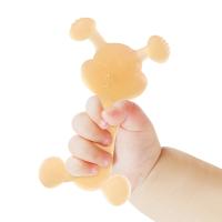 China Customized Logo Food Grade Teething Gelatin Teether For Babies Soft And Durable for sale