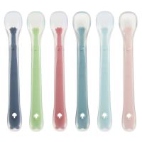 China Non-Toxic Bear Silicone Spoon Fork For Kitchen Utensils Eco-Friendly Durable for sale