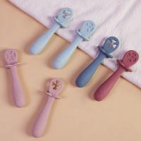 China Food-Grade Silicone Spoon And Fork For Safe And Healthy Feeding for sale