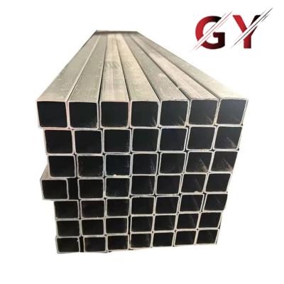 China Factory Direct Sale Q235 Q345 3-12m 20 30 40 Inc Customized Galvanized Square Steel Pipe for Building Materials for sale