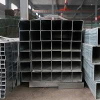 China Factory Direct Sale Q235 Q345 3-12m 20 30 40 Inc Customized Galvanized Square Steel Pipe for Building Materials for sale