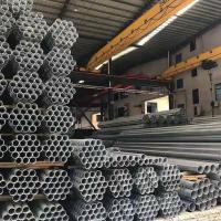 China Stock Available Galvanized Steel Round Pipe Q195 Q235 ERW 1-12m Customized GI Steel Pipe for Building for sale