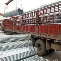 China Stock Available Galvanized Steel Round Pipe Q195 Q235 ERW 1-12m Customized GI Steel Pipe for Building for sale