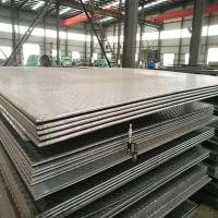 China Best Selling 800mm Width Checkered Galvanized Steel Sheet Tear Drop Pattern Metal Plate Stair Tread for Walkway ASTM Compliant for sale