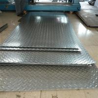 China Best Selling 800mm Width Checkered Galvanized Steel Sheet Tear Drop Pattern Metal Plate Stair Tread for Walkway ASTM Compliant for sale