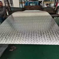 China Best Prices of China 6mm 8mm Galvanized Steel Plate Checkered Steel Plate  Customized for Industrial Walkways for sale