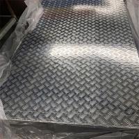 China China Factory 4mm 6mm Galvanized Steel Plate Best Price Checkered Steel Plate  Customized for Transportation for sale