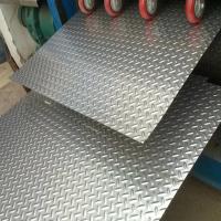 China Hot Sale High-strength A36 Q235 Galvanized Checkered Plate 2mm 3mm 4mm Customized Galvanized Checkered Plate for sale