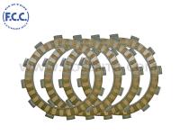 China FCC Original Paper-based Motorcycle Clutch Plate for Suzuki FK110, FW110, FL125 for sale