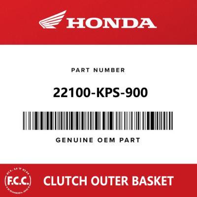 China Motorcycle Genuine Parts Clutch Outer Comp For Honda CRF230F, CRF230 22100-KPS-900 for sale