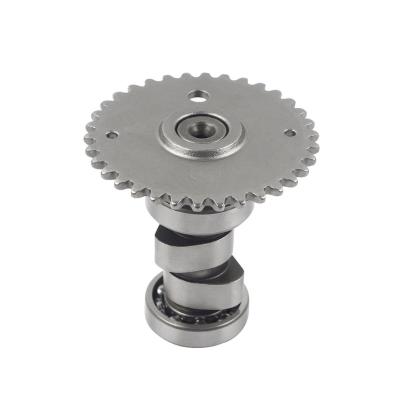 China Motorcycle Engine Parts Alloy Steel Camshaft is for GY6 125 GY6 150 152QMI 157QMJ for sale