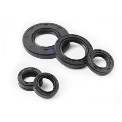 China NBR Motorcycle Engine Gear Shaft Oil Seal Set 5Pcs Compatible Yamaha YBR125 5VL Durable TC Material Replacement Parts for sale