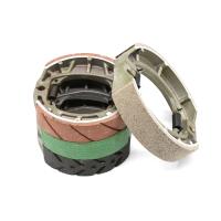 China Semi-metallic Motorcycle Parts Motorcycle Brake Lining / Brake Shoe Set for Honda CG125 for sale