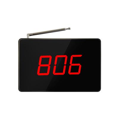 China Black Front Desk Host On Screen Restaurant Wireless Calling System SC-R15 for sale