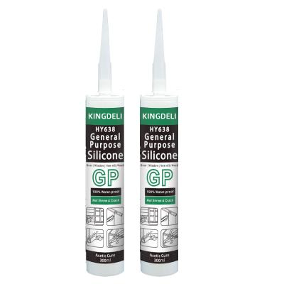 China Transparent Acetoxy Acetic Silicone Sealant Anti Fungus For Door for sale