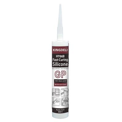 China Customized Acetic Silicone Sealant Mildew Resistant For Construction for sale
