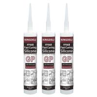 China Quick Dry Acetic Silicone Sealant Transparent Color Water Resistant for sale