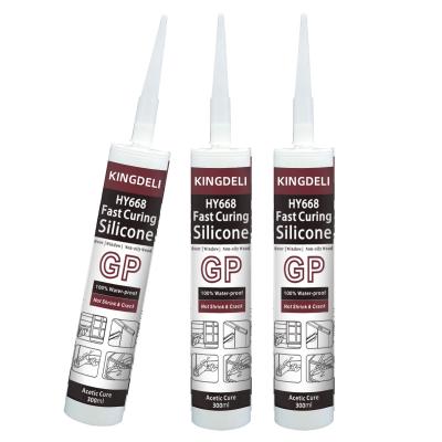 China Fast Drying Acetic Silicone Sealant General Purpose For Caulk for sale