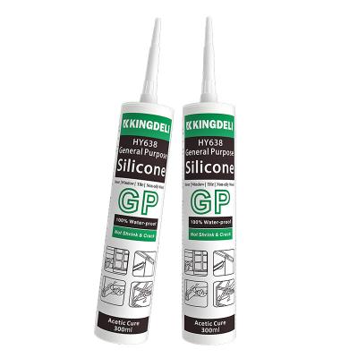 China Chemical Resistance Acetic Marine Silicone Sealant RTV Outdoor for sale