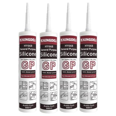 China Transparent Silicone RTV Gasket Sealant For Bathroom Window for sale