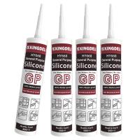 China GP Glass RTV Acetic Cure Silicone Sealant Adhesives Glue for sale