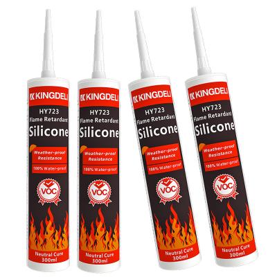China Weatherproof GP Glass Clear Caulking Sealant Silicone Adhesive For Aluminum for sale