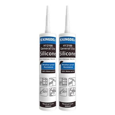 China Outdoor Windscreen Silicone Sealant Caulk Low Modulus 300ml for sale