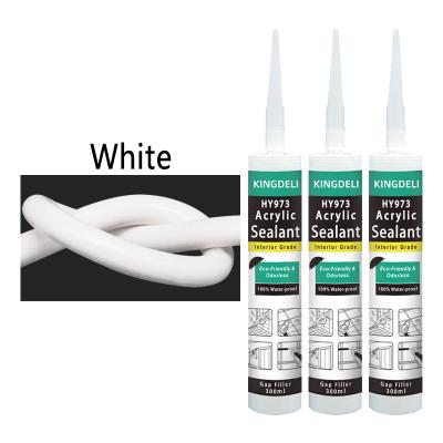 China Water Resistant Acrylic Cement Sealer Exterior Silicone Caulk 280ml 300ml for sale