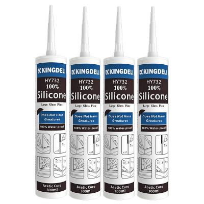 China ODM High Temp Acetic Silicone Sealant Anti Mould Caulk For Kitchen for sale