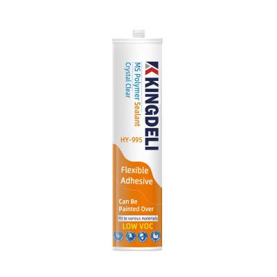 China Crystal MS Polymer Adhesive Hybrid Sealant Anti Fungus For Swimming Pool Joint for sale