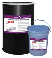 China Bulk Black Two Component Silicone Adhesive Sealant For Ceramic Wood for sale