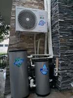 China Wall Mount All In One Heater Air Conditioner Hot Water Machine With Freon Gas for sale