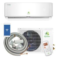 China Brushless 12000 BTU Split Air Conditioner Eco Friendly Refrigerant White Color for sale
