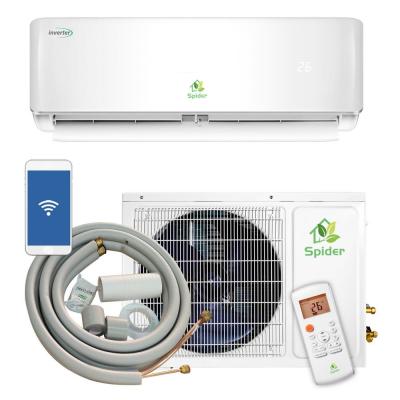 China Brushless 12000 BTU Split Air Conditioner Eco Friendly Refrigerant White Color for sale