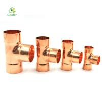 China 3 Way Elbow Connector Tee Air Conditioner Fitting Louver / Flat / Corrugated Type for sale
