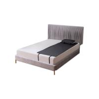 China Conductive Carbon Leather Grounding Earthing Mattress Cover Antibacterial Black Half Double Custom for sale