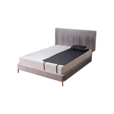 China Conductive Carbon Leather Grounding Earthing Mattress Cover Antibacterial Black Half Double Custom for sale