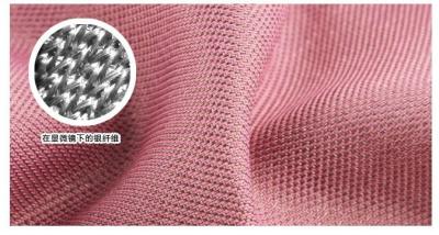 China 50% Silver Fiber Anti Radiation Fabric EMI Shielding Textile 1m Width for sale