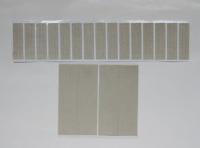 China Conductive Fabric Over Foam EMI Shielding Gasket 0.08mm Thickness 0.02-0.08 Ohm Resistivity for sale