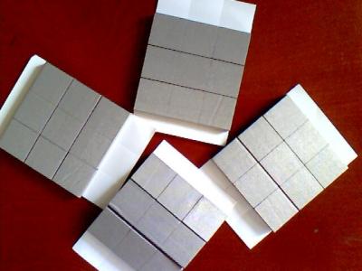 China Conductive Fabric Over Foam EMI Gasket 0.08mm Thickness 0.02-0.08 Ohm/Square for sale