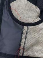 China Silver Mesh Fabric for EMF Shielding Corset 120gsm 150cm Width 55dB Attenuation for sale