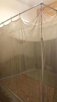 China emf canopy bed 100%silver coated nylon mesh for sale