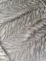 China emf shielding silver jacquard mesh fabric for sale