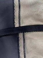 China Silver Mesh Fabric for EMF Shielding Corset 120gsm 150cm Width 55dB Attenuation for sale