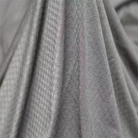 China silver plaid knitted fabric for shapewear lining for sale