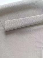 China emf shielding elastic silver mesh fabric two way stretch for sale