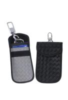 China Anti Spy Car Key Signal Shielding Pouch RFID Blocking Faraday Bag 2 Pack for sale